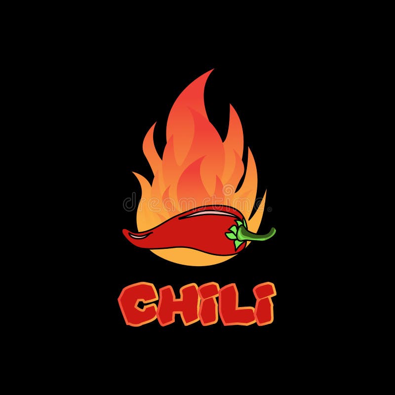 Black Chilli Label Design Stock Illustrations – 542 Black Chilli Label ...