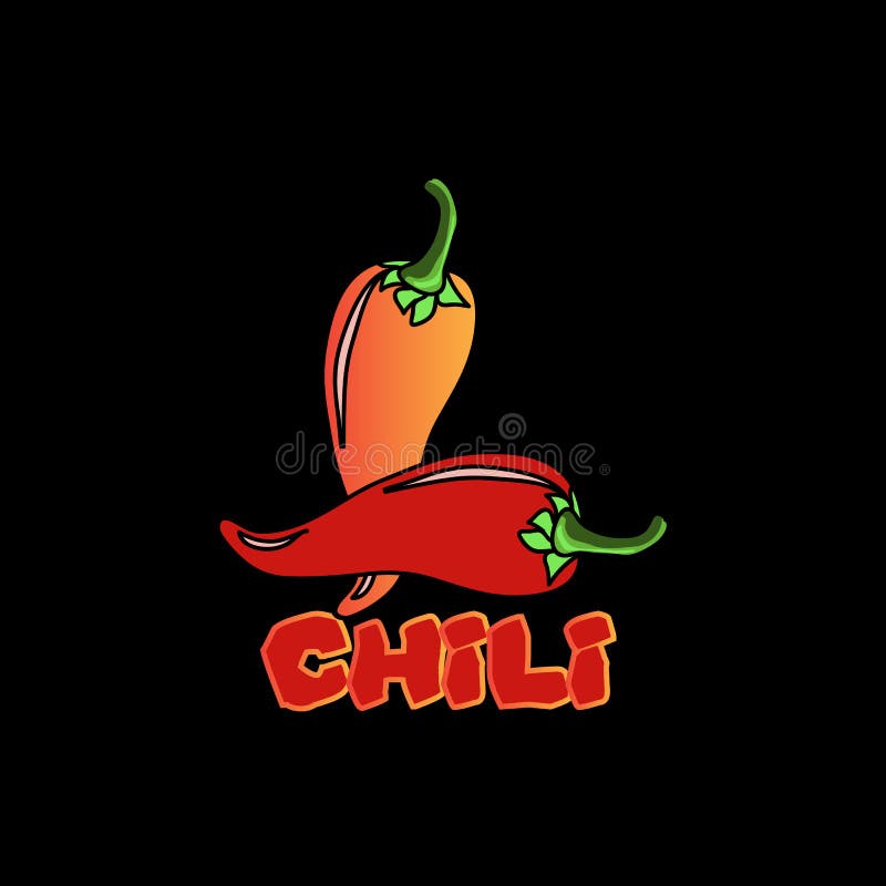 Black Chilli Label Design Stock Illustrations – 542 Black Chilli Label ...