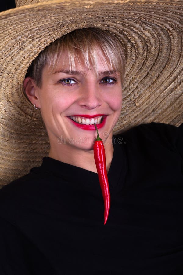 Chilli stock photo. Image of pepper, beautiful, female - 46840640