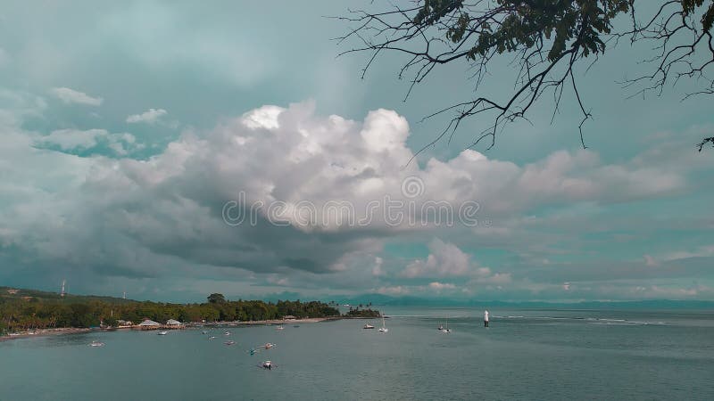 Chillin View of Senggigi Beach. Editorial Stock Image - Image of ...