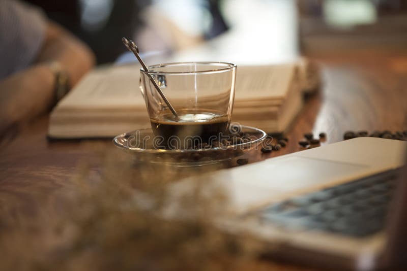 Chilling time coffee stock image. Image of cappuccino - 95417939