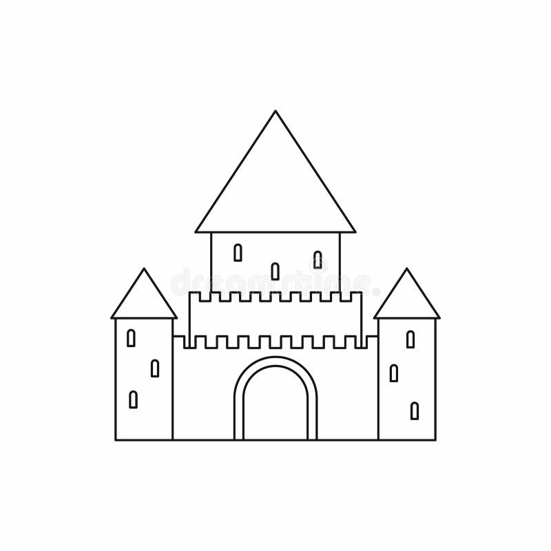 Chateau Chillon Switzerland Stock Illustrations – 47 Chateau Chillon ...