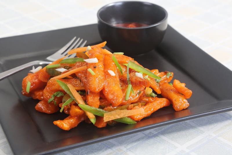 Chilly Potato Chinese stock image. Image of corn, vegetable - 64274761