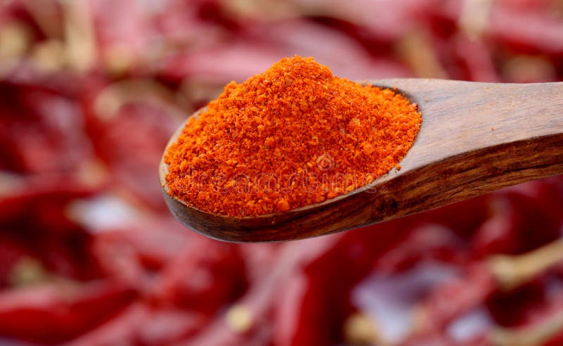 Chilly powder stock image. Image of spice, natural, clay - 27885101