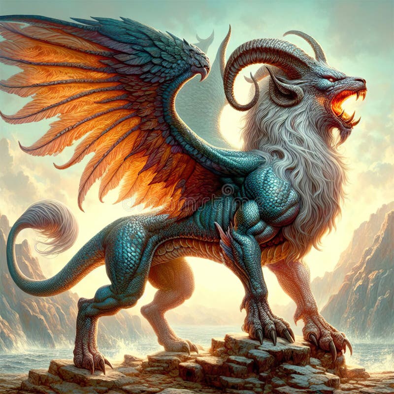 Monster Chimera Stock Illustrations – 544 Monster Chimera Stock ...