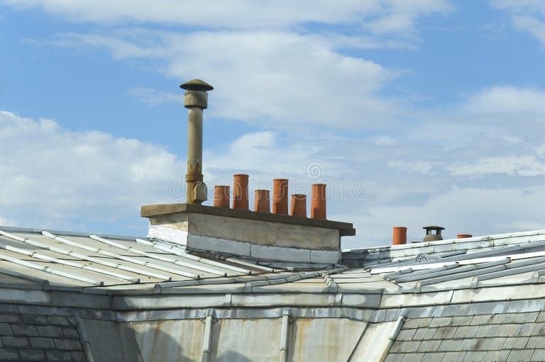 619 Typical Rooftop Chimney Stock Photos - Free & Royalty-Free Stock ...