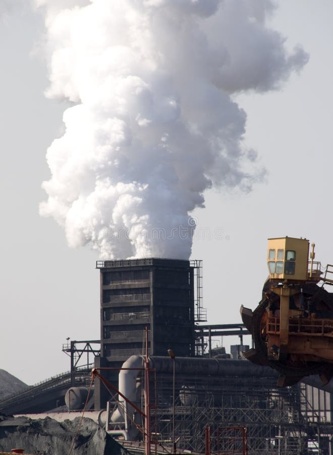 Fire stack stock image. Image of energy, industry, toxic - 1830361