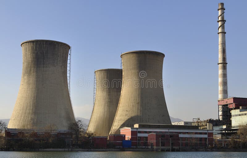 Chimney in Factory stock photo. Image of dark, atmosphere - 22798076