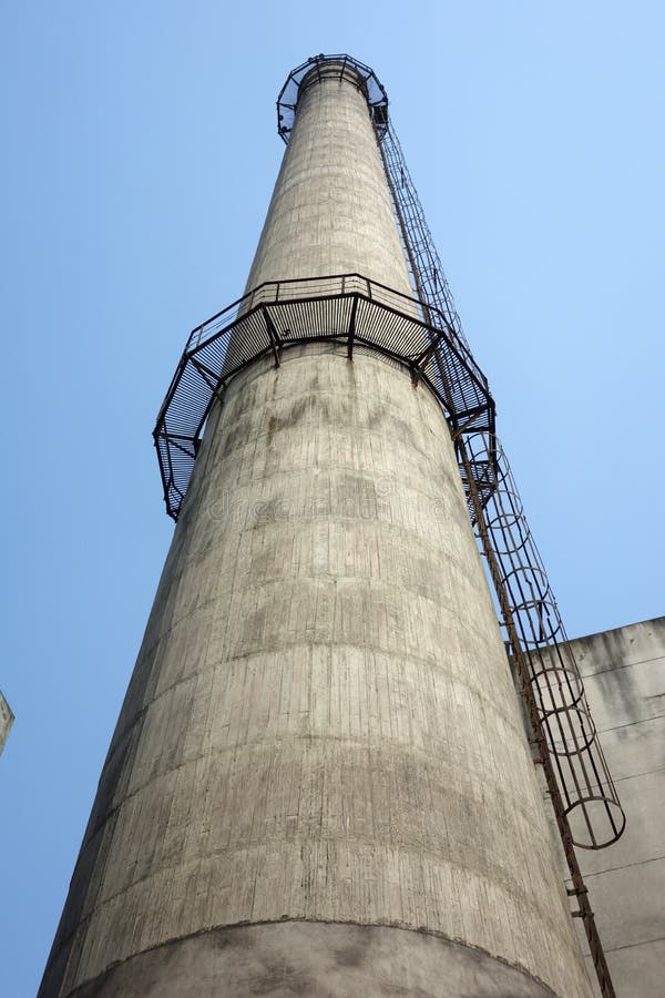 Chimney in Factory stock photo. Image of ecology, climate - 28724866