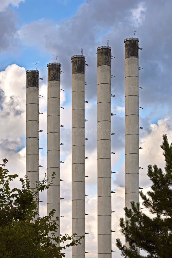 Chimney stock image. Image of outdoors, chimney, high - 40770489