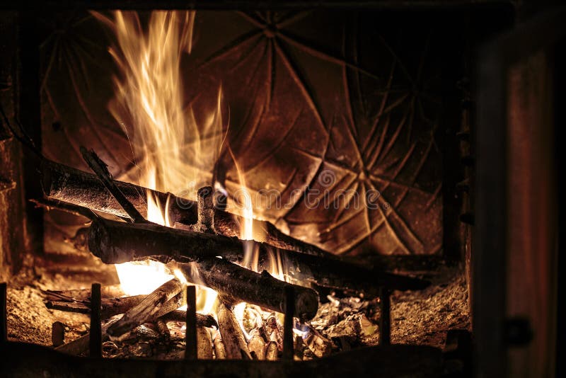 Chimney Fire stock image. Image of heat, heating, warm - 78493559