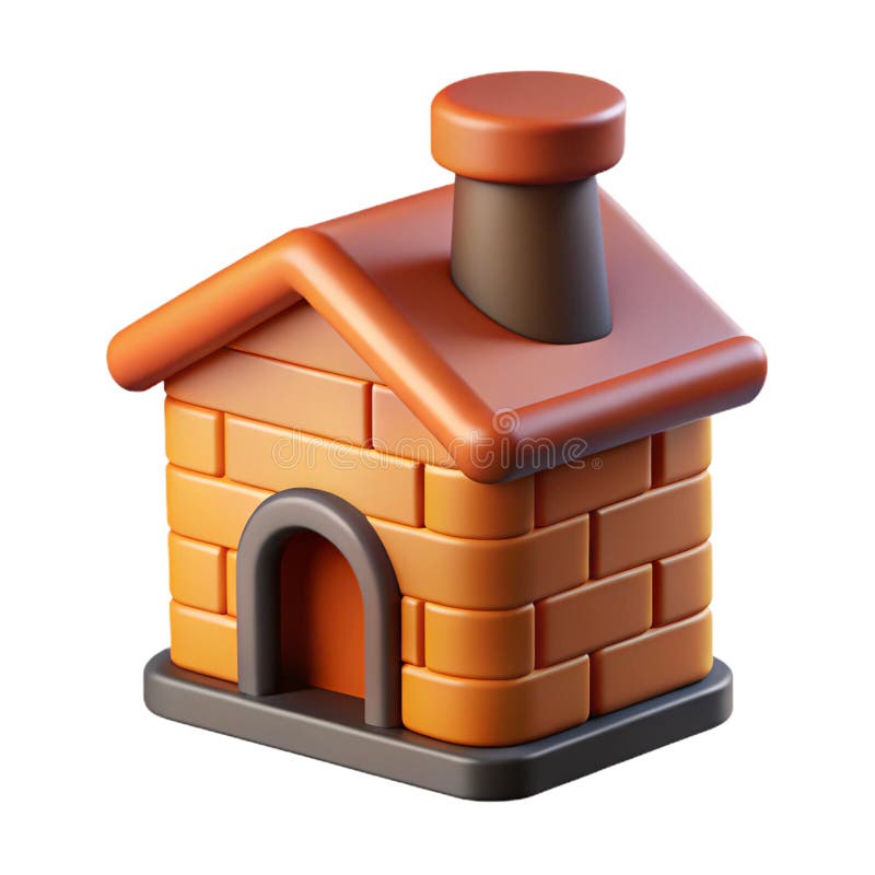 Chimney Icon stock illustration. Illustration of holiday - 359807229