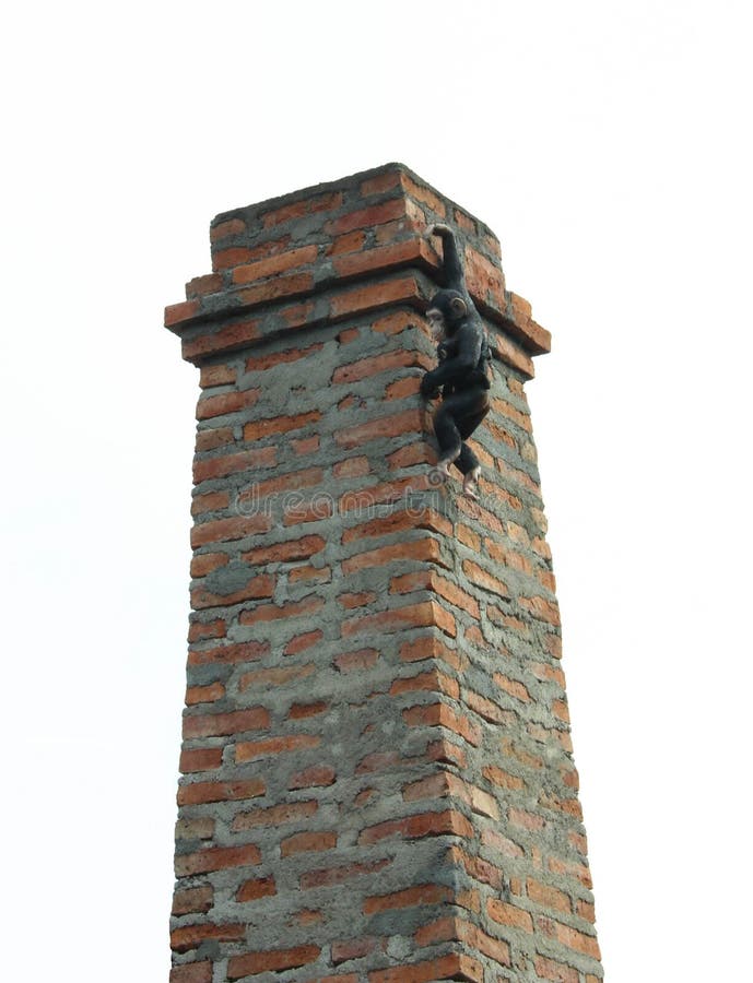 The chimney stock image. Image of warming, monkey, chimney - 57005751