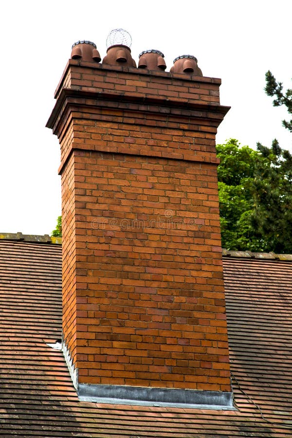 Chimney pot stock image. Image of isolated, brickwork - 41695519