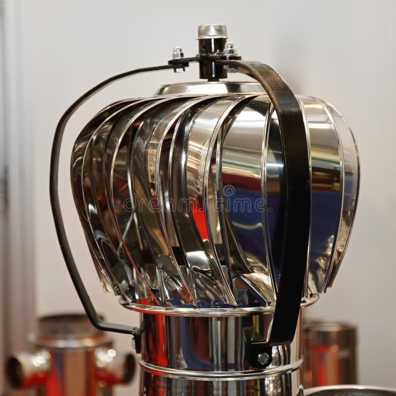 Chimney Spinner stock image. Image of smoke, turbo, turning - 131011009