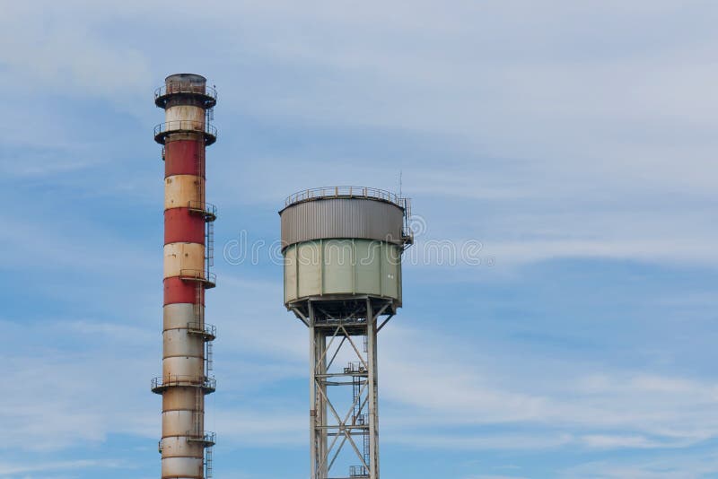 Chimney stack inspection stock image. Image of connection - 36726803