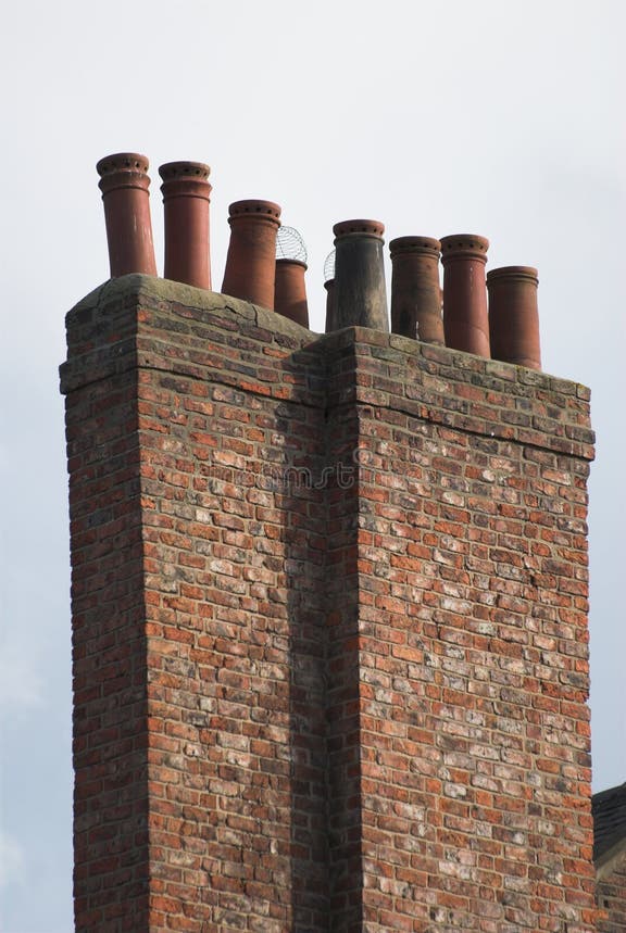 Chimney Stacks stock photo. Image of structure, chimney - 22975134