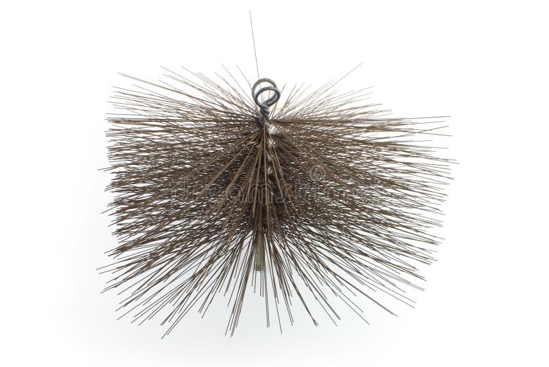 Chimney sweep brush stock image. Image of soot, rusted - 82209889