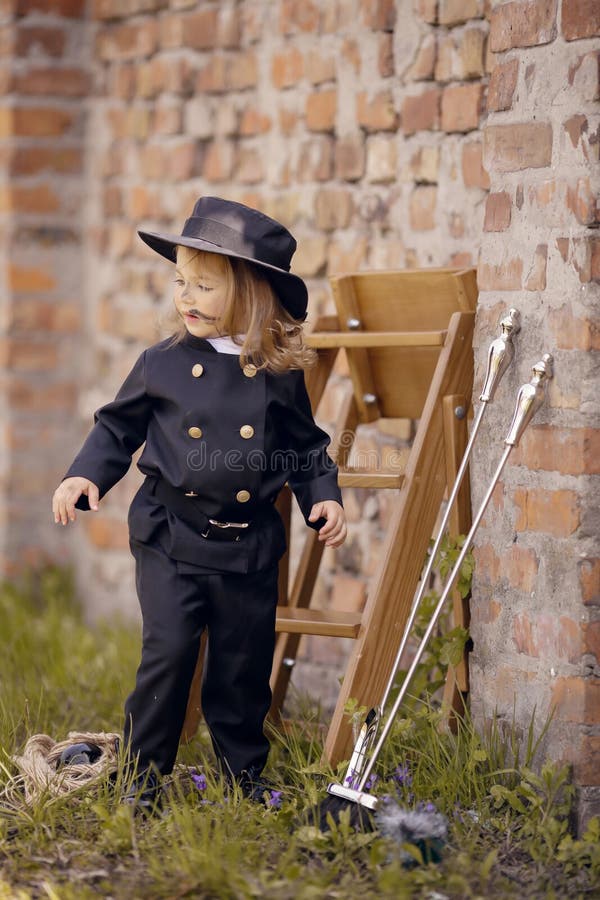 Chimney Sweep Girl stock photo. Image of black, child - 70382628