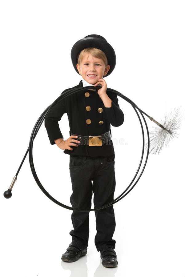 Chimney Sweeper stock photo. Image of child, person - 102817608