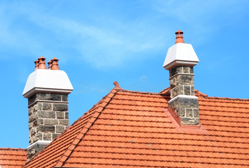 Chimney 4 stock image. Image of structure, architecture - 74330405