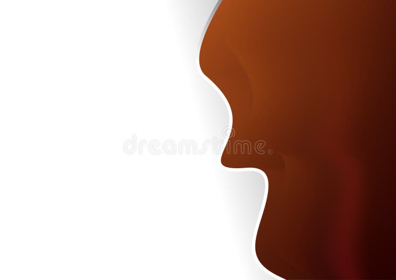 Chin Head Element Background Vector Illustration Design Stock Vector ...