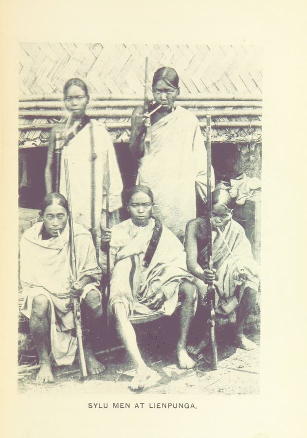 British Library Digitised Image From Page 251 Of "Chin-Lushai Land ...