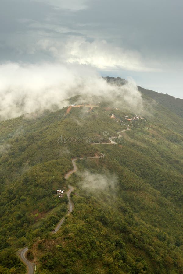 Chin State Area, Myanmar immagine stock. Immagine di montagna - 56025705