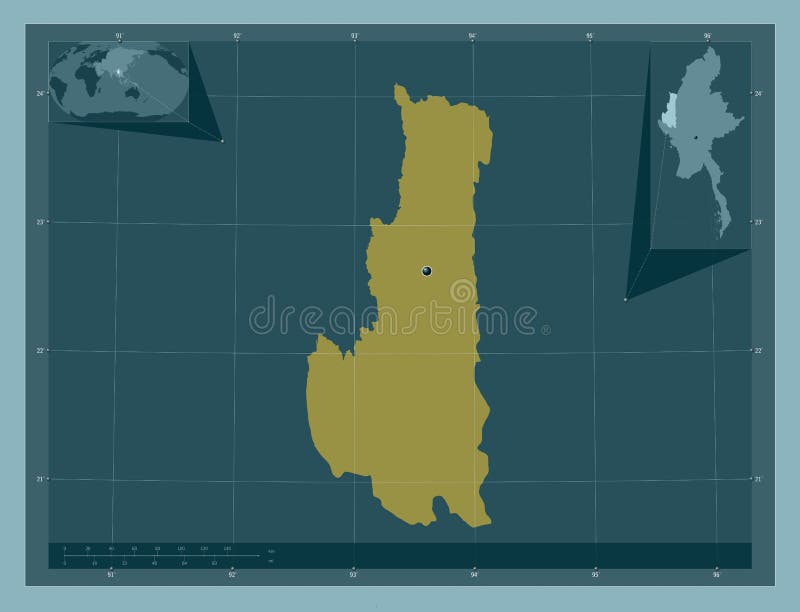 Chin, Myanmar. Solid. Capital Stock Illustration - Illustration of ...