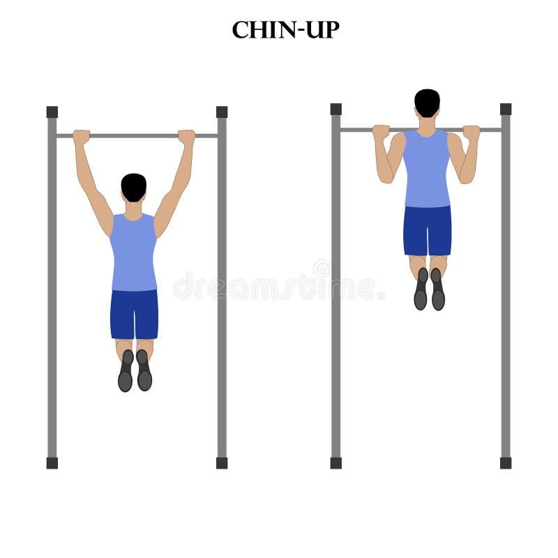 Chin Exercise Up Stock Illustrations – 84 Chin Exercise Up Stock ...