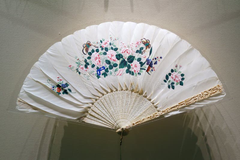 China ancient hand fan stock photo. Image of archaic - 45005366