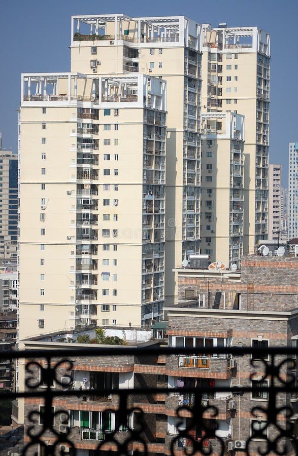 China Apartments stock photo. Image of line, home, life - 22611638