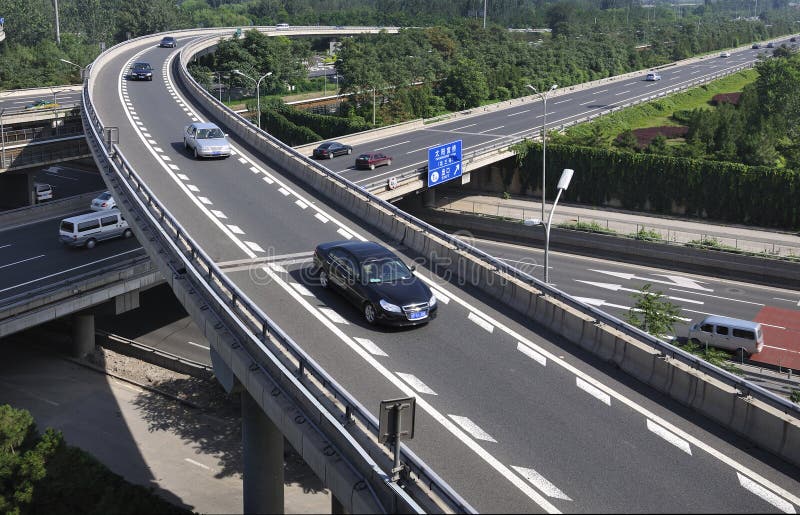 China Beijing City Road and Highway Editorial Stock Image - Image of ...