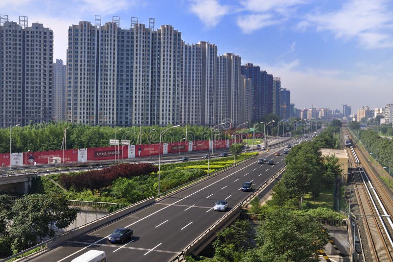 China Beijing City Road and Highway Editorial Photography - Image of ...