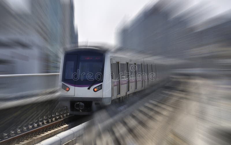 China Beijing Subway and Train Editorial Image - Image of rail ...
