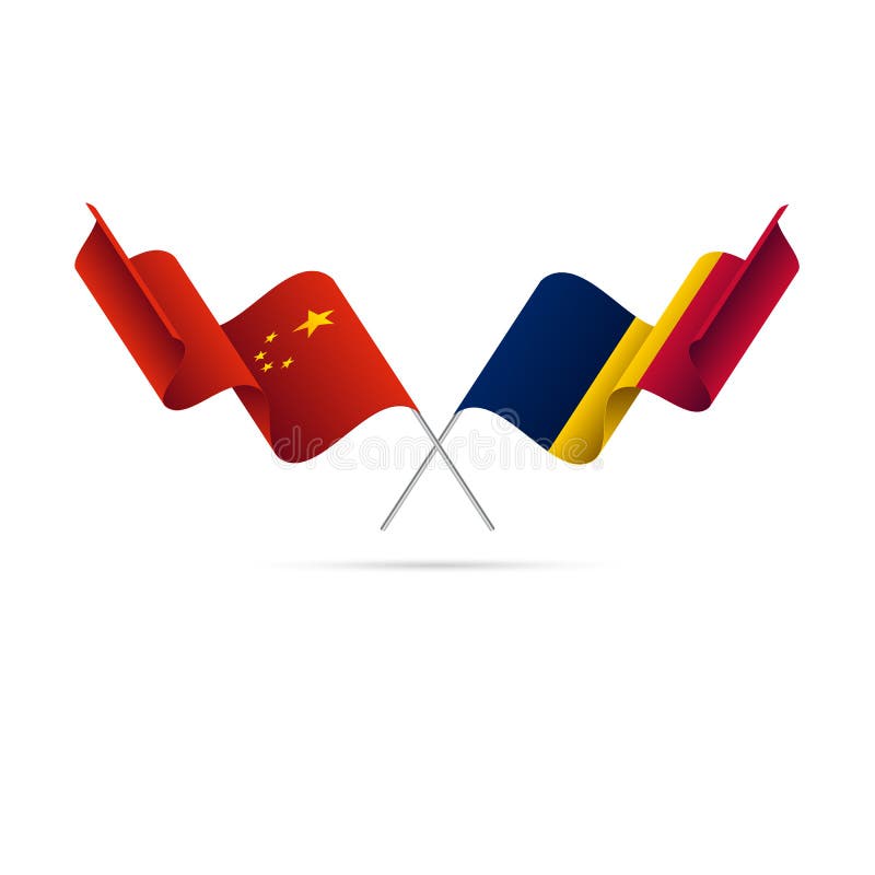 China and Chad Flags in Puzzle Stock Illustration - Illustration of ...