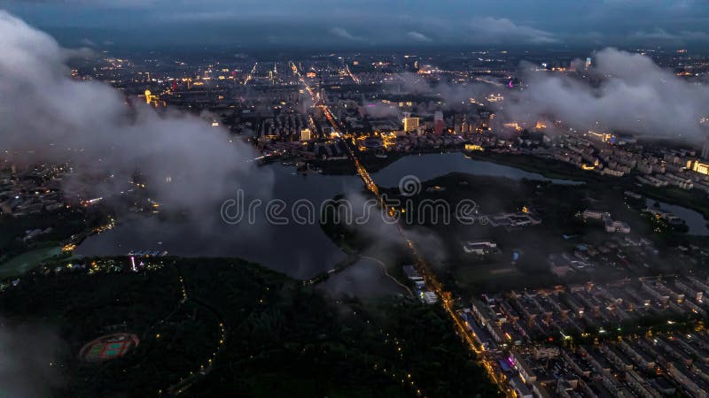 China Changchun City Summer Landscape after Rain Editorial Image ...