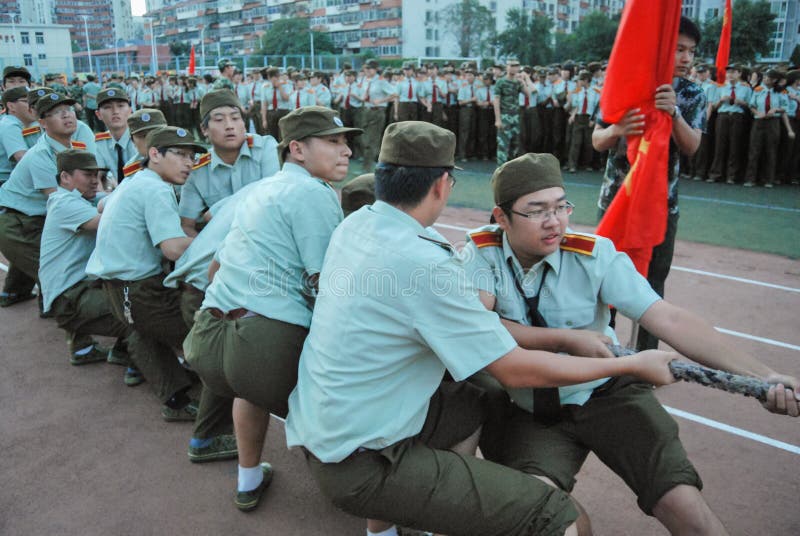 China College Students Military Training Activity 15 Editorial ...