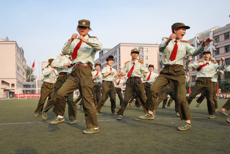 China College Students Military Training 12 Editorial Stock Photo ...