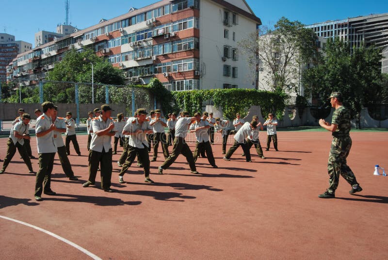 China College Students Military Training 26 Editorial Stock Photo ...