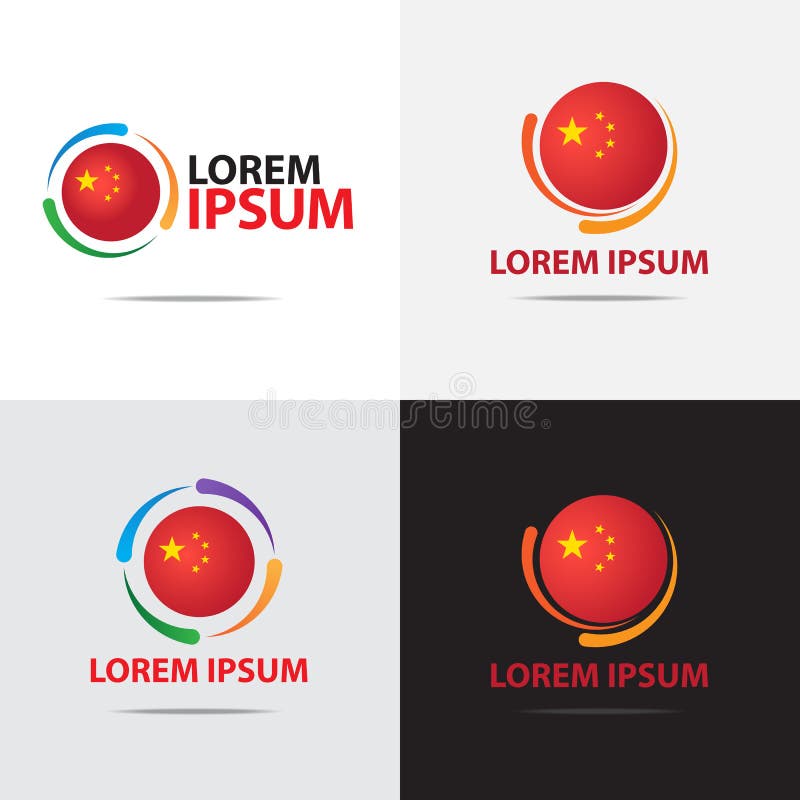China company logo stock vector. Illustration of logo - 55070833