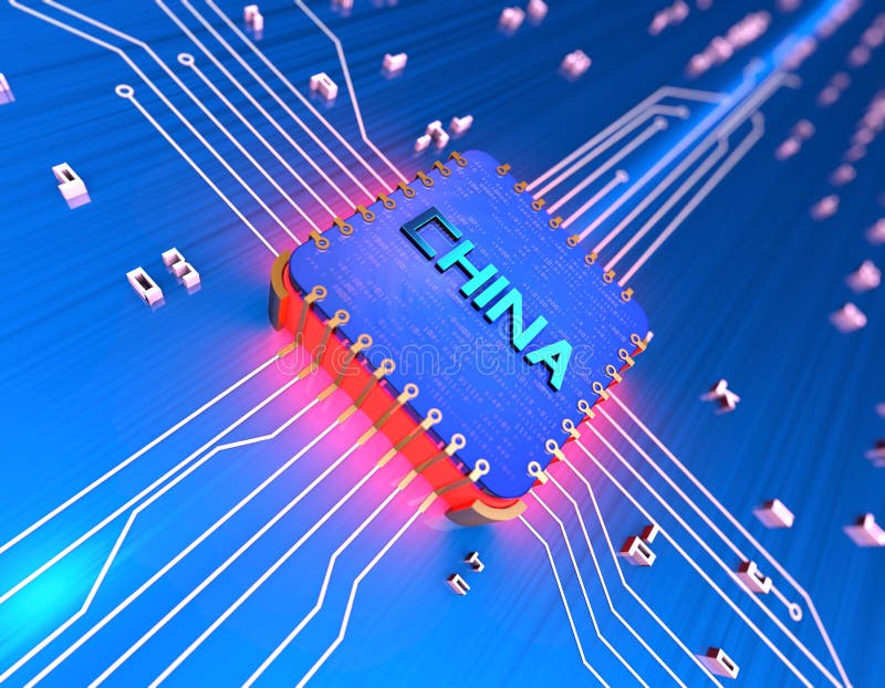China-developed Chips, Electronic Technology and Data Transmission ...