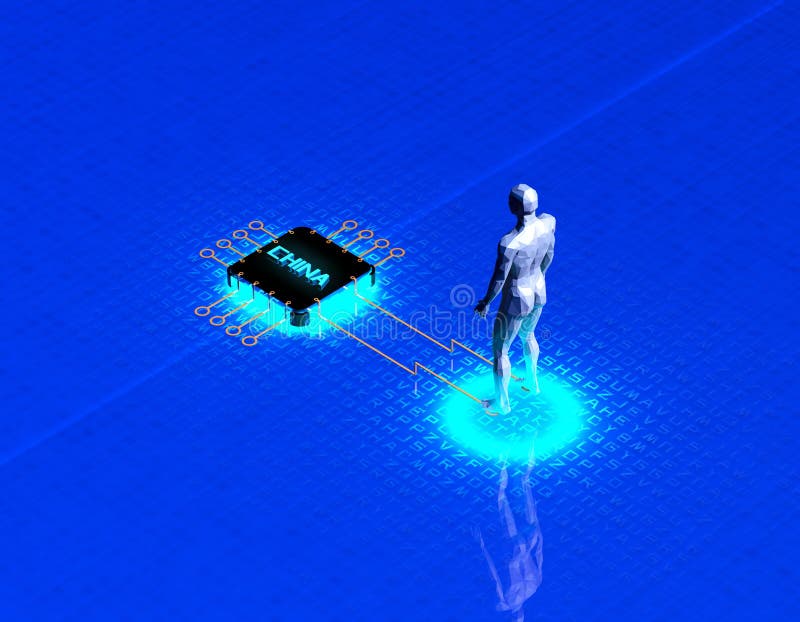 China-developed Chips, Electronic Technology and Robots, Network Data ...