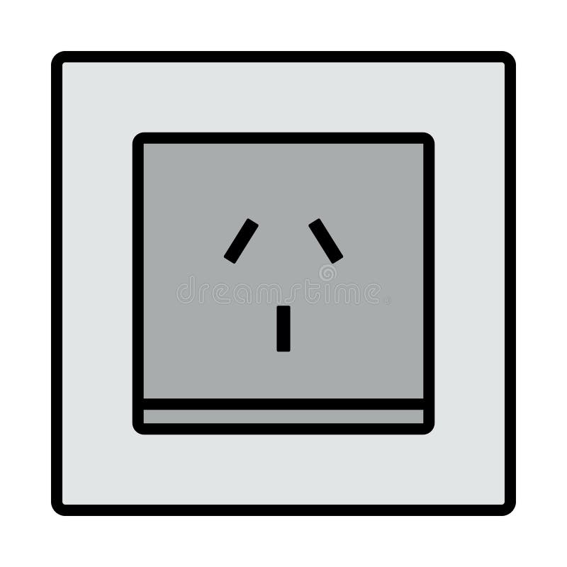 China Electrical Socket Icon Stock Vector - Illustration of circuit ...