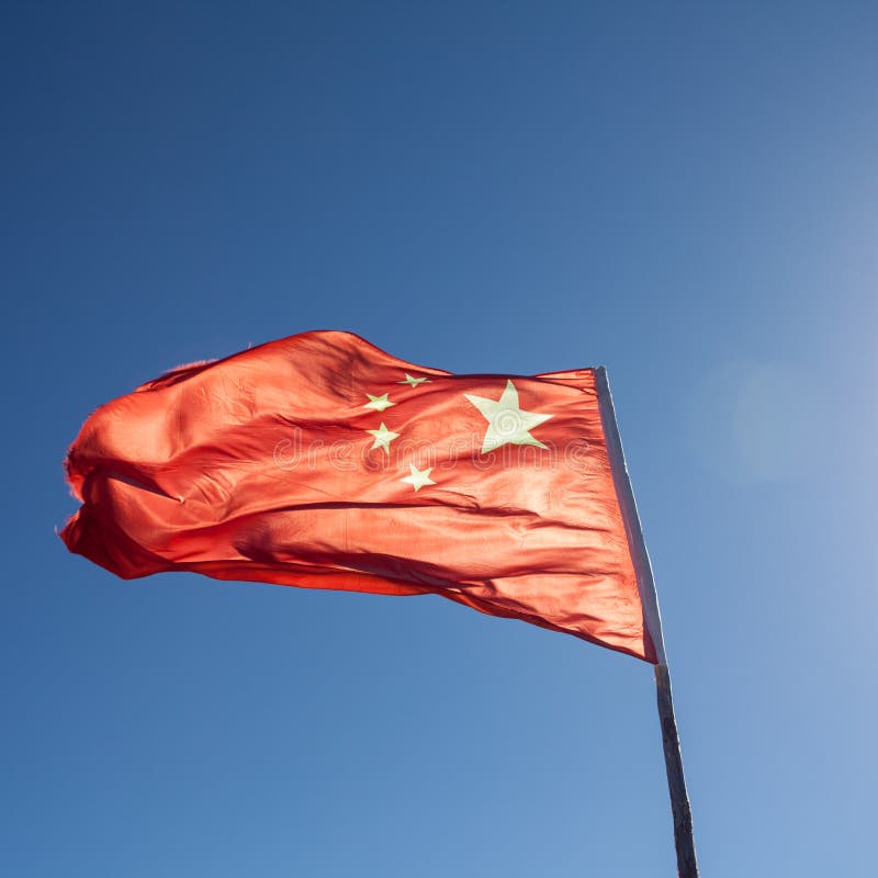 China flag stock photo. Image of pole, national, symbol - 38054446