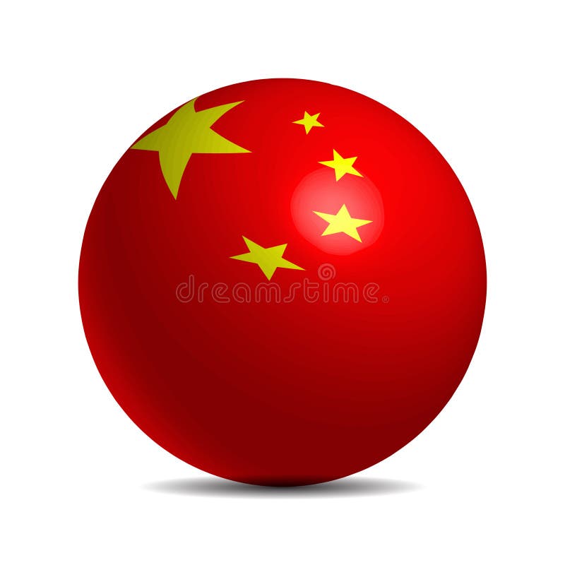 China Flag Ball Stock Illustrations – 1,076 China Flag Ball Stock ...