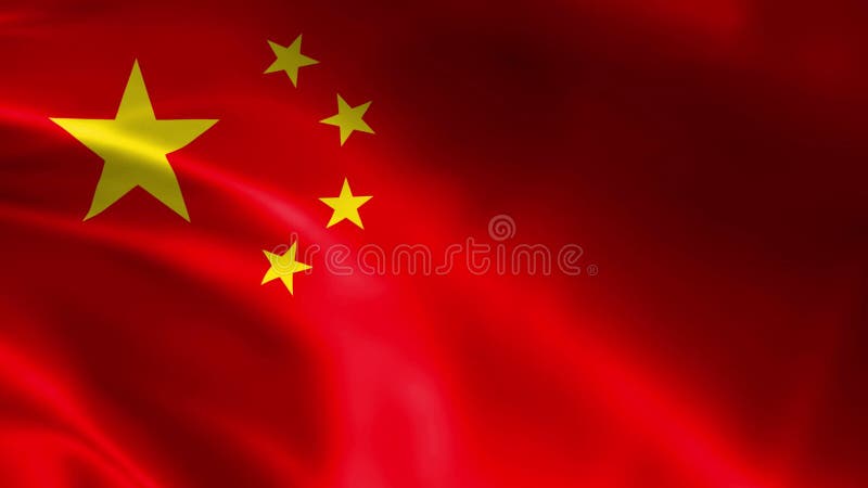 China Flag Fluttering in the Wind. Detailed Fabric Texture Stock ... China Flag Fluttering in the Wind. Detailed Fabric Texture Stock ...