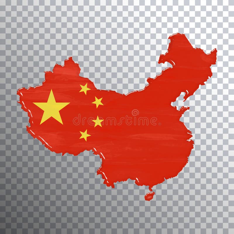 China Map Transparent Background Stock Illustrations – 862 China Map ...