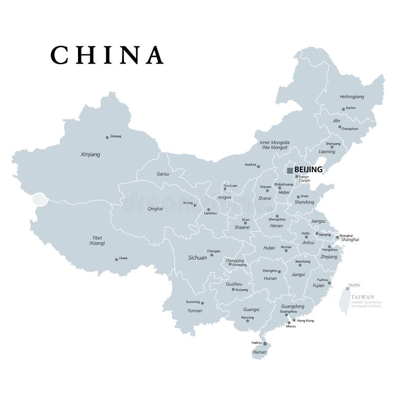 6+ Map china provinces Free Stock Photos - StockFreeImages