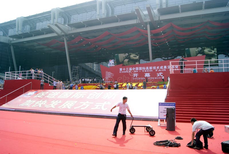 China Hi-tech Fair Held in Shenzhen Editorial Photography - Image of ...
